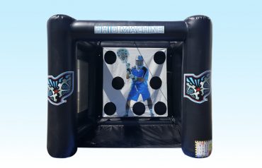 Lacrosse Shot Radar Challenge Inflatable Game | Radar Sports
