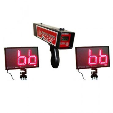 SR3600 Radar Gun with 2 LED 8 Inch Display Boards Package